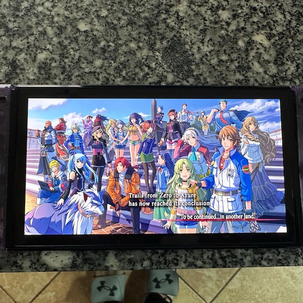New Custom Nintendo Switch Clear Atomic Purple D-pad Joy-con Controller ...