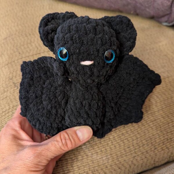 Echo the Bat No Sew Crochet Pattern - Etsy