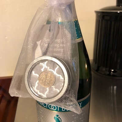 Lucky Sixpence Coin Wedding Gift for Bride, Irish Sixpence Wedding Tradition, Something Old, New ...