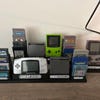 Nintendo Game Boy Advance SP (for Protective Case) and 9 Game Cartridge ...