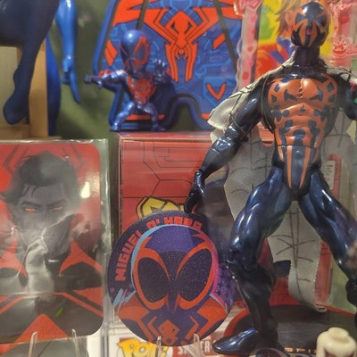 3cm Mini-spidee Acrylic Standee Across the Spider Verse Miles Morales ...