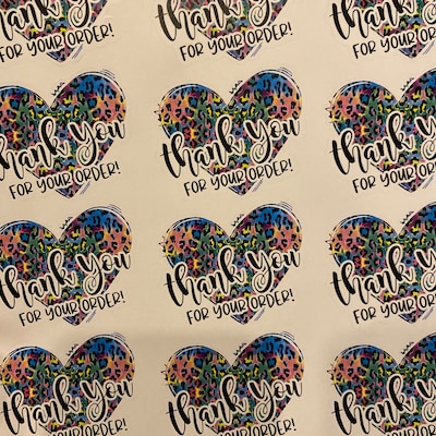 Thank You Fall Leopard Truck, Thank You Sticker, Fall Sticker ...