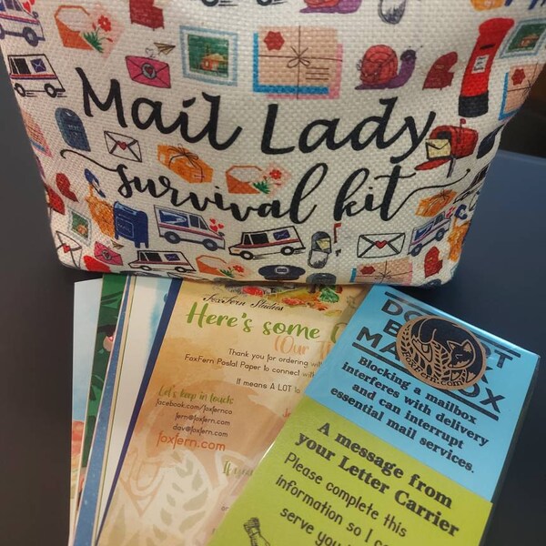 Sticky-note Pads for Mail Carriers - Cute Postal Animals - MIXED PACK ...