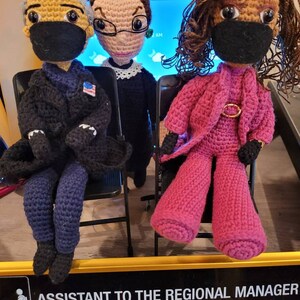 President Biden Crochet Doll 3 Joe Biden Amigurumi | Etsy