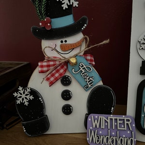 Santa, Nerdy Reindeer, Gingerbread Man, DIY Kit or Hand-painted ...