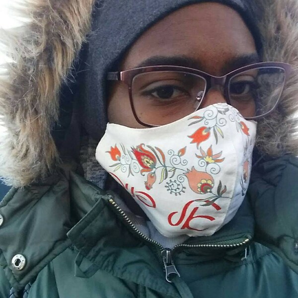 Literary Face Mask - Shakespeare - Floral - 100% Premium Cotton With ...