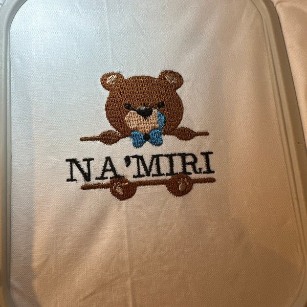 Split Bear Embroidery Design, Teddy Bear Embroidery Design, Animal ...