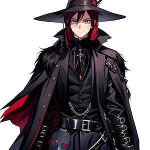 Pngtuber Skeleton Cowboy With 1 Expression - Premade Pngtuber Skeleton ...