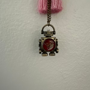 Steampunk Robot/android Robot/ Funky Robot Necklace/birthday Present ...