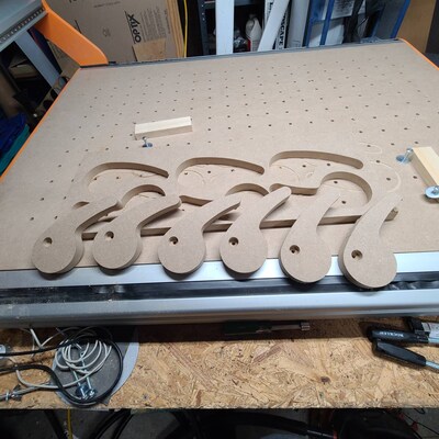 CNC Table Cam Clamps Medium Universal for Any Wasteboard System Vcarve ...