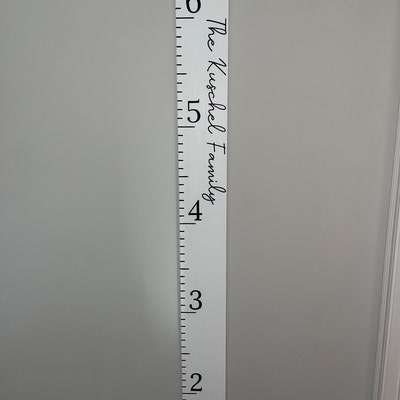 Growth Chart Ruler 3D, Wooden Measuring Stick for Kids, Giant Wall ...