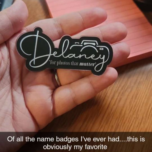 Nametags Custom Shapes Customized Nametag Name Badges With Magnetic Pin ...