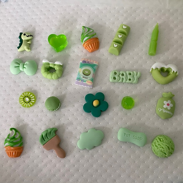 Random Kawaii Flatback Resin Cabochon - Flat Back Cute Charms for ...