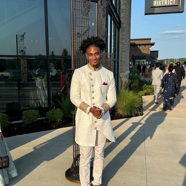 Custom Made Men Designer Black Jodhpuri Suit , Men Indo Formal Jacket ...