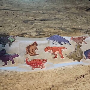 Cretaceous Chonkers Mosasaurus, Original Art, Dye Cut, Hand Cut, Vinyl ...
