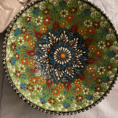 Multisize Large Ceramic Fruit Bowl, Handmade Salad Bowl, Colorful ...