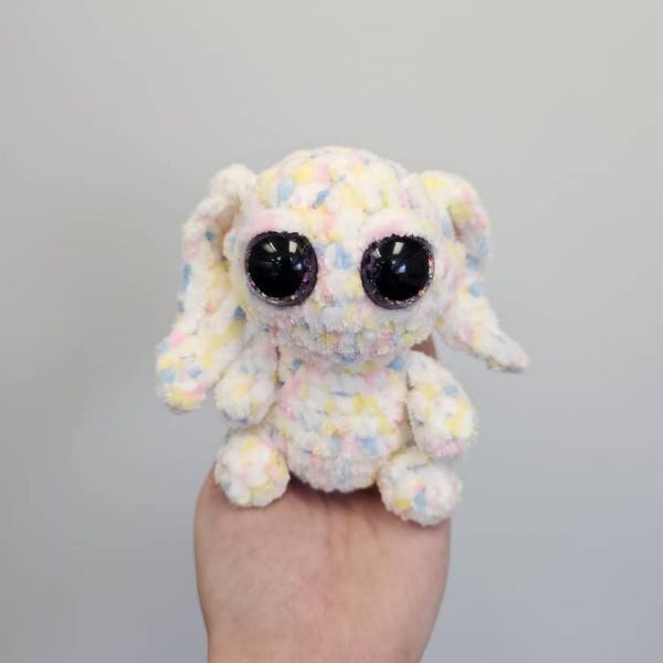 Moss the Sprite Snuggler Crochet Pattern With Fluffy Yarn Tips, Moss ...