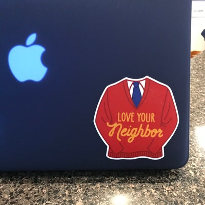 Mister Rogers Sticker Cute Sticker Sweater Sticker Bible Verse Sticker ...