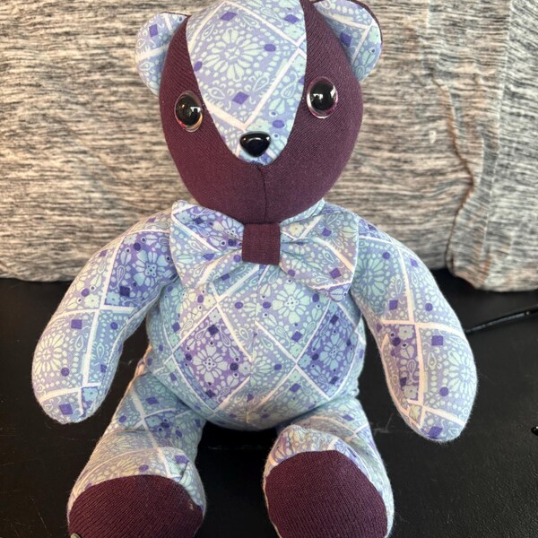 Memory Bear Pattern Pdf , Teddy Bear Sewing Pattern + Tutorial + Video Instructions Beginner ...