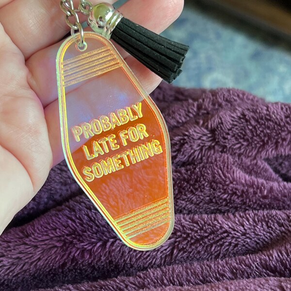Retro Motel Keychain/funny Keychain/motel Keychain/funny Accessories ...