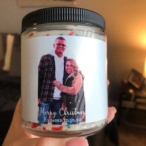 Personalized Photo Candle, Custom Photo Candle, Picture Candle, Add a ...