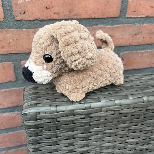 Dachshund Dog Crochet Patterns, Stuffed Animal Crochet Pattern ...