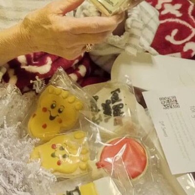 Get Well Sugar Cookies/ Surgery Gift / Knee Surgery Sugar Cookies ...