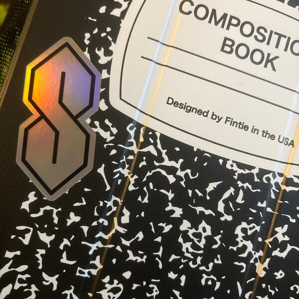 90s Sticker Holographic Cool S, Stussy S, Super S, Universal S, Pointy ...