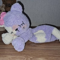 Crochet PATTERN Millie the Kitty Cuddler Dou Dou Soft Toy Plushie ...