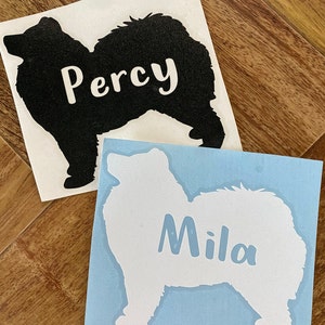 Pomeranian Decal Pomeranian Dog Sticker Pom Decal Pom | Etsy
