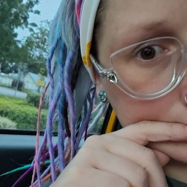 Multi Colored Dreads Mix of Synthetic Dreadlocks Extensions - Etsy