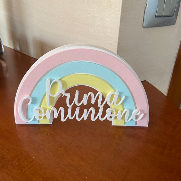 Rainbow With Personalized Name. Various Models and Colors to Choose ...