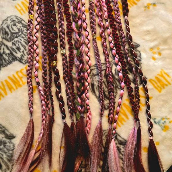 Blue Moon Goddess Braids With Curly Ends • Clip in or Pre Looped ...