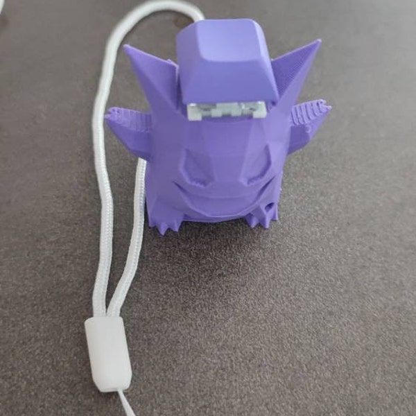 Gengar Low Poly Keyboard Switch Fidget Toy | Stim Toy, Stress Relief ...