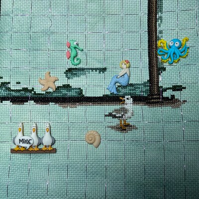 Adorable Panda Bear Diamond Painting Cover Minder Needle Minder Magnet ...