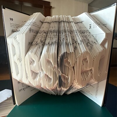 5 Book Folding Patterns Your Choice From This Shop. PDF Digital ...