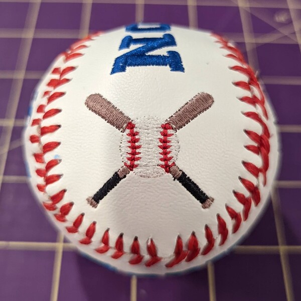 Baseball Embroidery Design. Mini Baseball Bat. Baseball Bat Embroidery ...