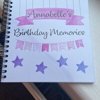 School Memory Book My First Day at School Starting School Gift School ...