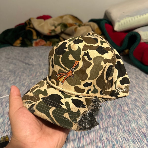 Custom Embroidered PATCH Rope Hats - Etsy