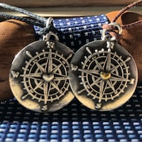 Schmuck Magnet mit original Swarovski-Rivoli Brillant Vergoldeter Rück ...