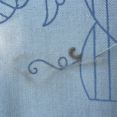 Crewel Work Embroidery Kit pomegranates and Rowan - Etsy