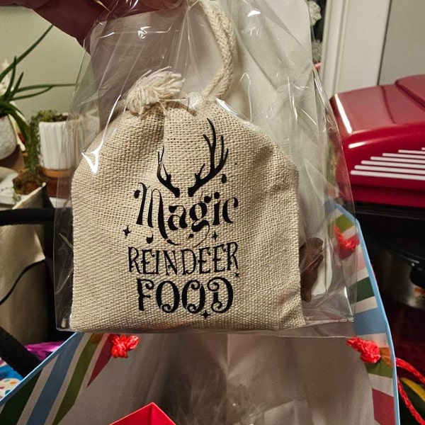 Magical Reindeer Food SVG Bundle, Magic Treat Svg, Christmas Eve Treat ...