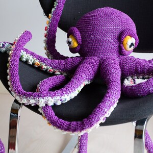Apollo the Octopus giant crochet pattern EASY TO FOLLOW | Etsy