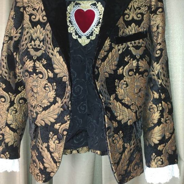 Goth Patch•satanic Pentagram•occult Patch•large Bone Patch•punk•pagan ...