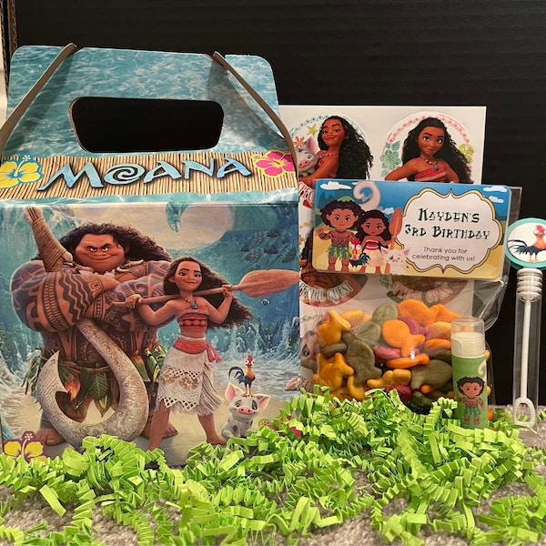 Moana Party Favors, Moana Birthday Party, Moana Girl Present, Moana Lip ...