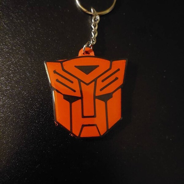 Transformers Autobot Emblem Keychain 80s Cartoon Holiday - Bag Charm ...