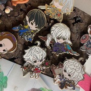 Final Fantasy XIV Pin Set Chibi Shadowbringers Enamel Pins - Etsy