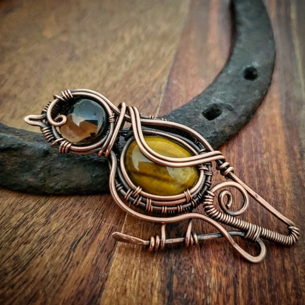 Wire Wrapped Little Bird Tutorial, Bird Brooch Tutorial, Wire Wrapping ...