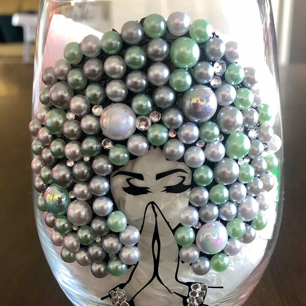 Black Woman Praying Nubian Princess Queen Afro Hair Beautiful African ...