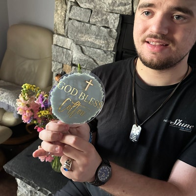 First Communion Cake Topper, Dedication Cake Topper, Custom Acrylic ...